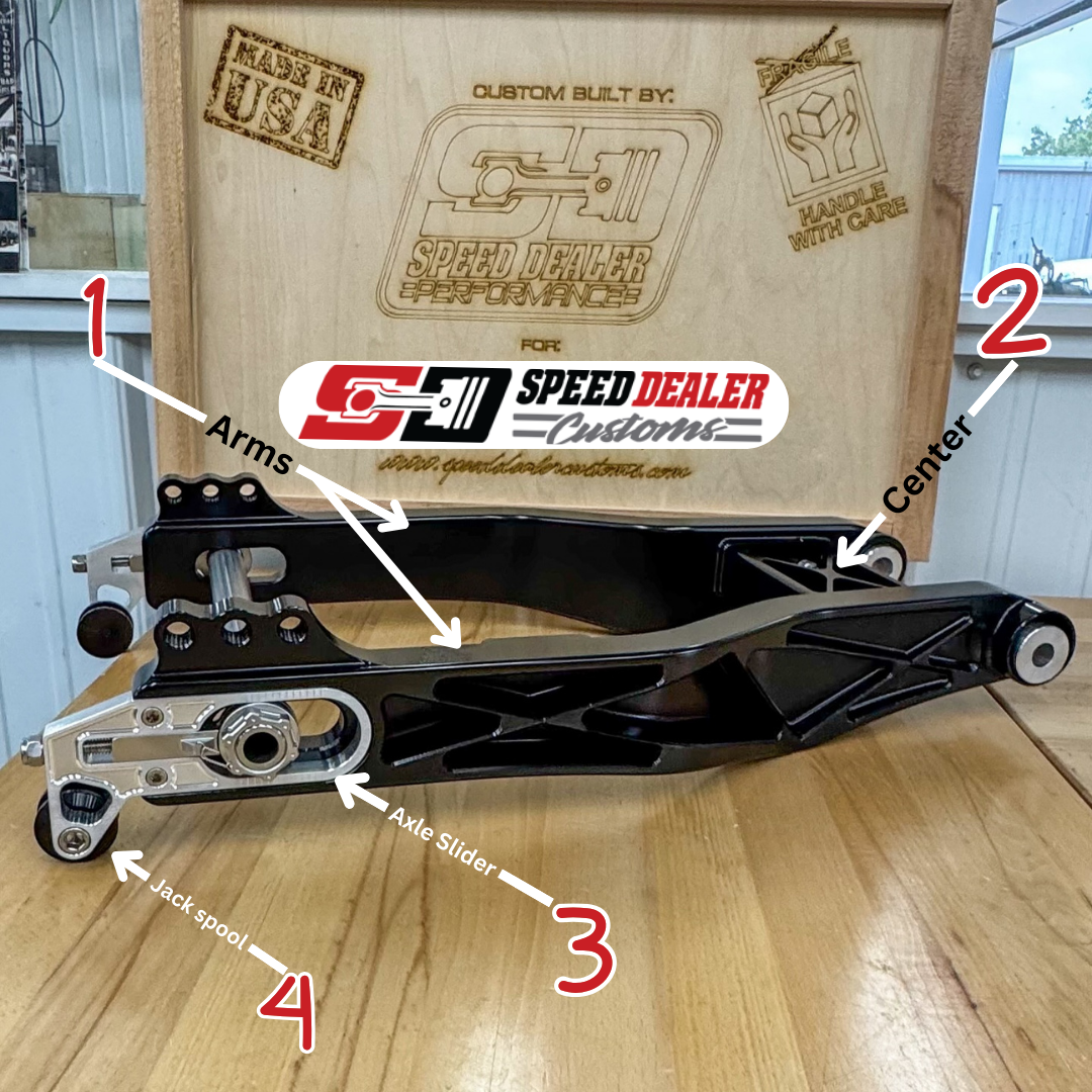 Harley Davidson Baggers Swingarm 2009 and up – Speed Dealer Performance